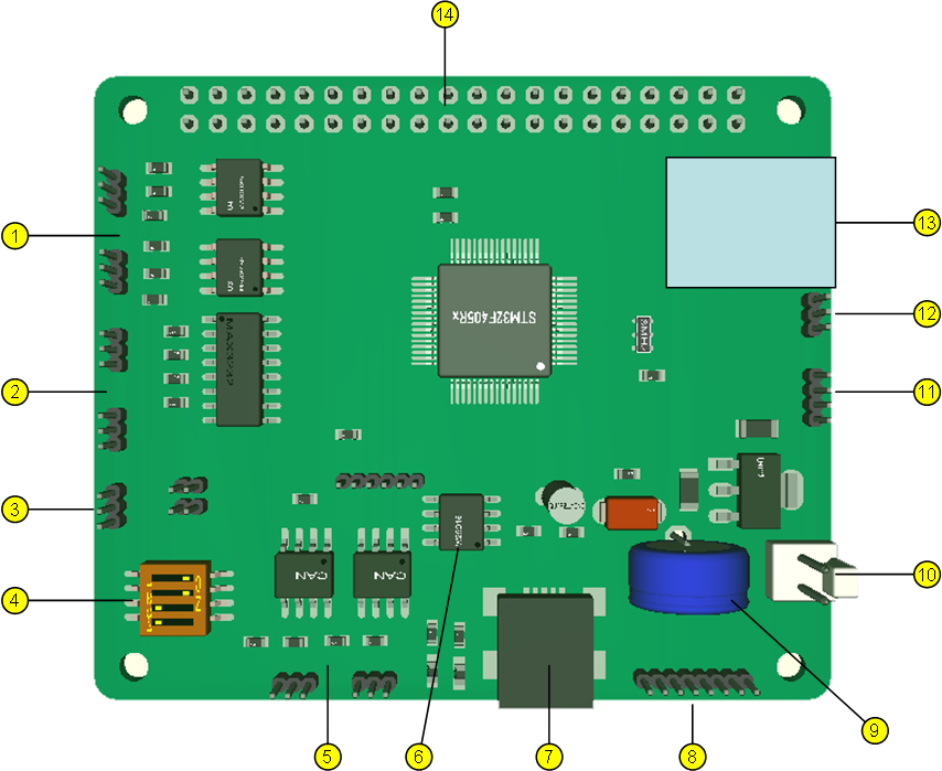 9 port RPI Hub 3D – BasicPI 9 port RPI Hub 3D – BasicPI